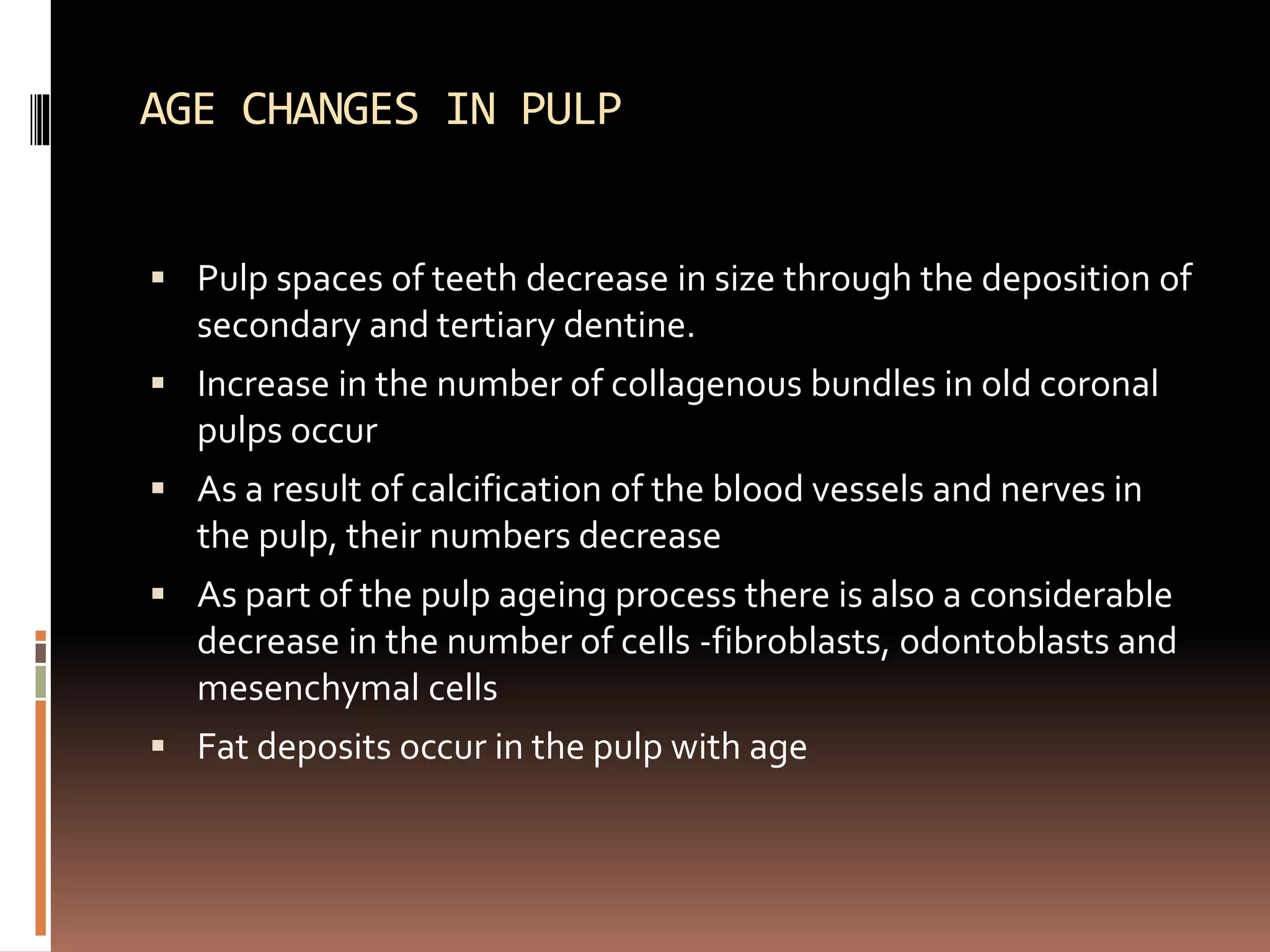 Pulp calcification | PPTX