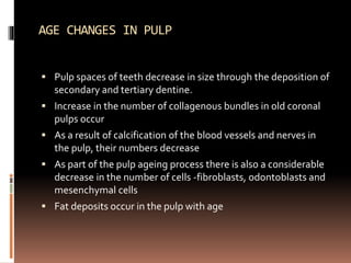 Pulp calcification | PPTX