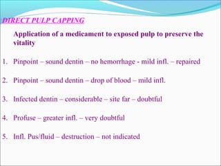 Pulp capping | PPT