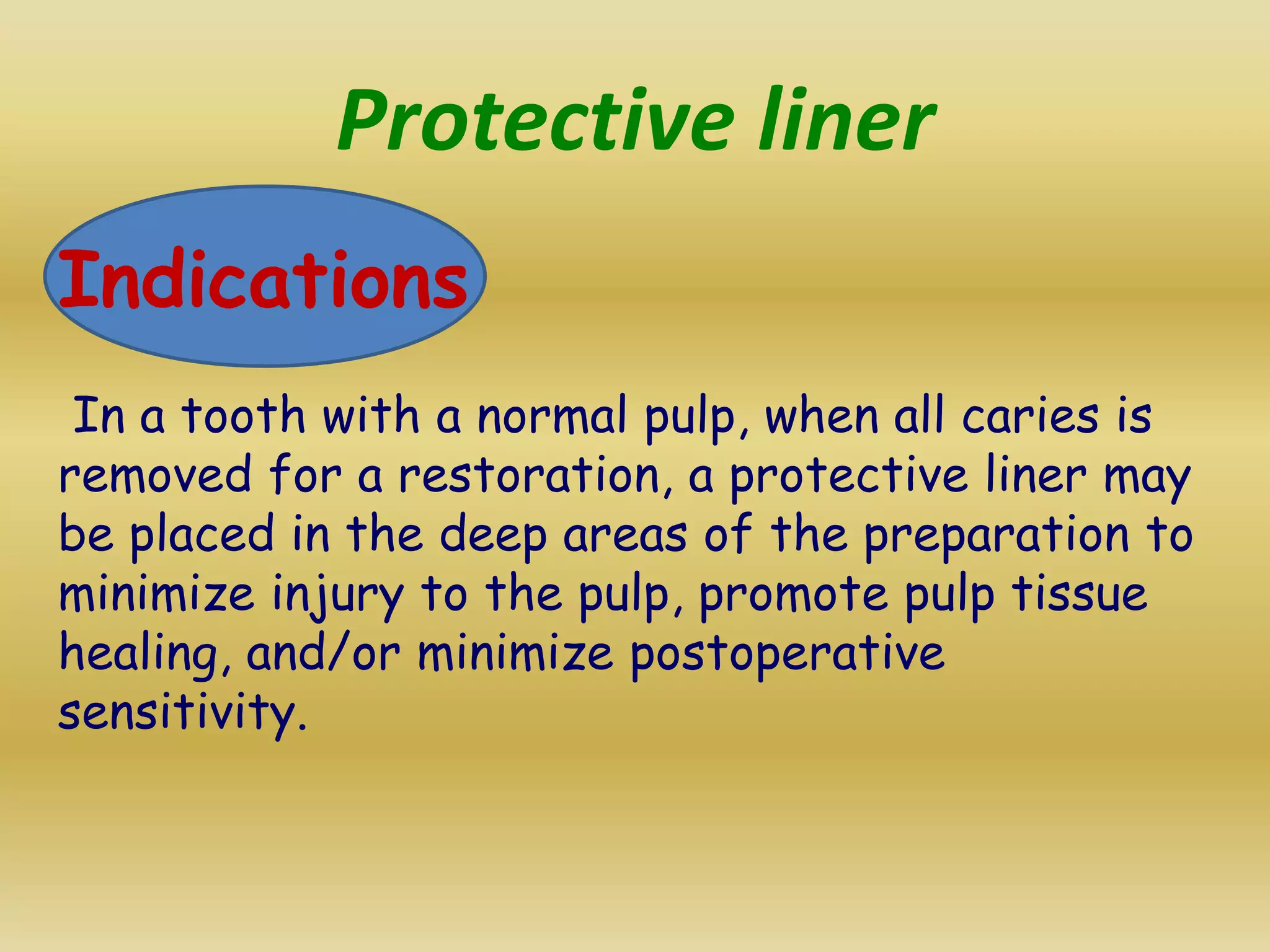 Pulp capping and pulp capping agents | PPTX | Dental Health | Diseases ...