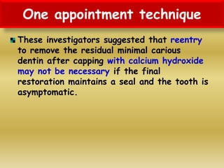 Pulp capping and pulp capping agents | PPTX