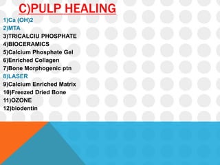 Pulp capping materials | PPTX