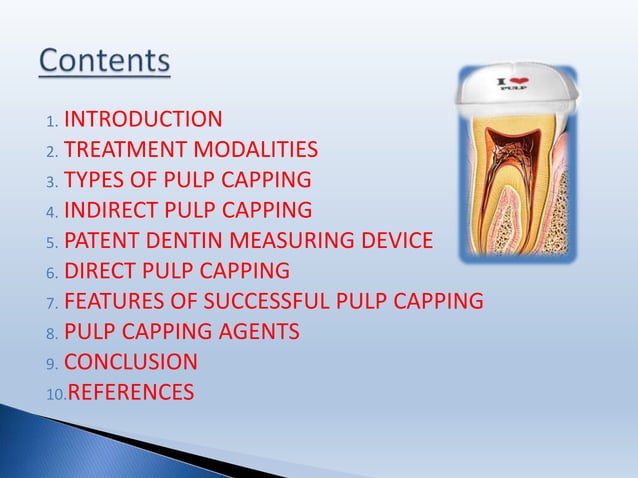 Pulp capping | PPTX