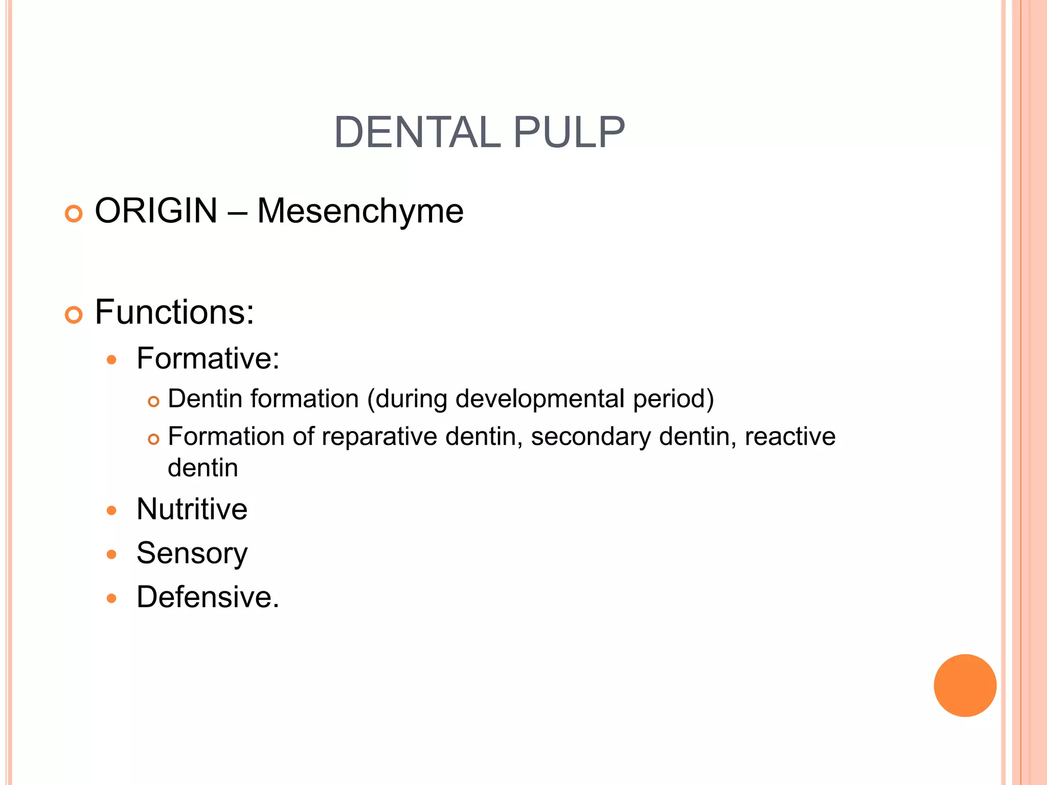 Pulp cavities | PPTX