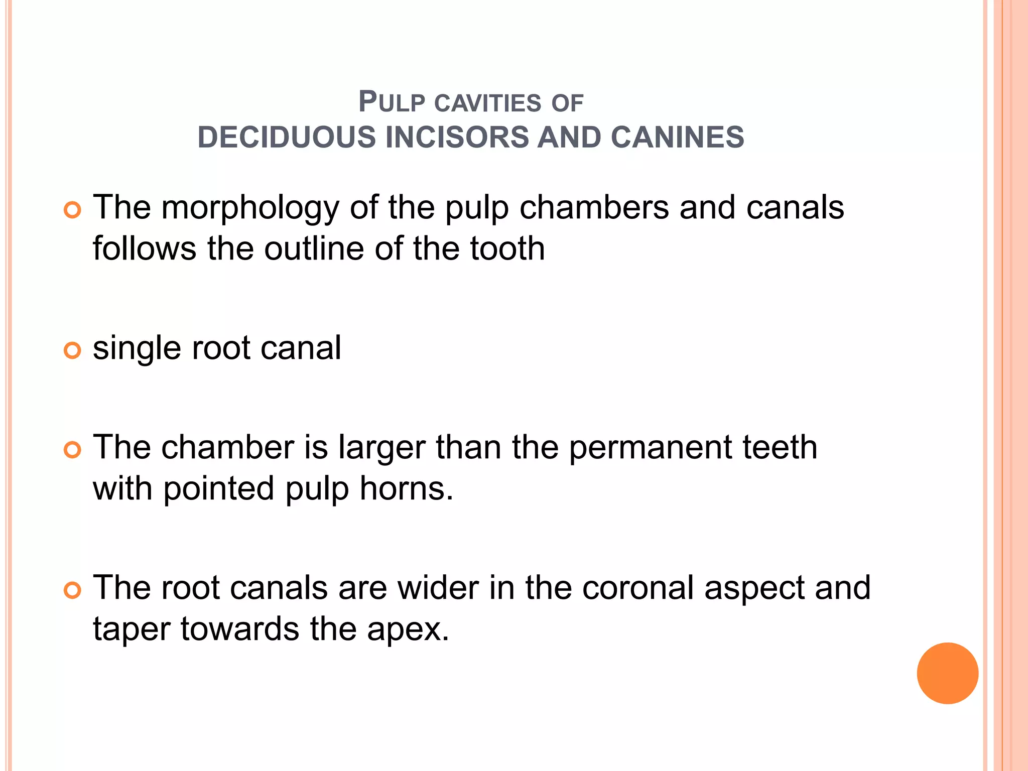 Pulp cavities | PPTX