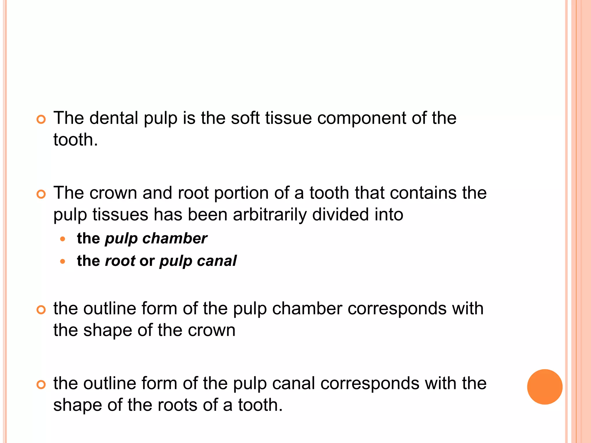 Pulp cavities | PPTX