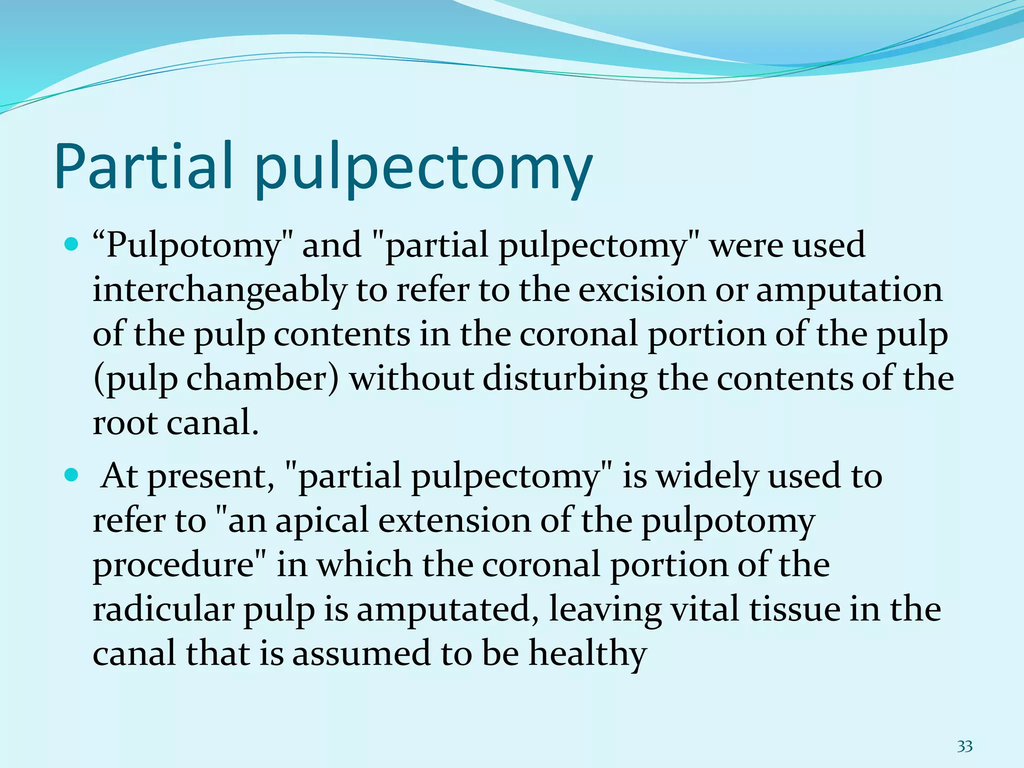 Pulpectomy | PPTX