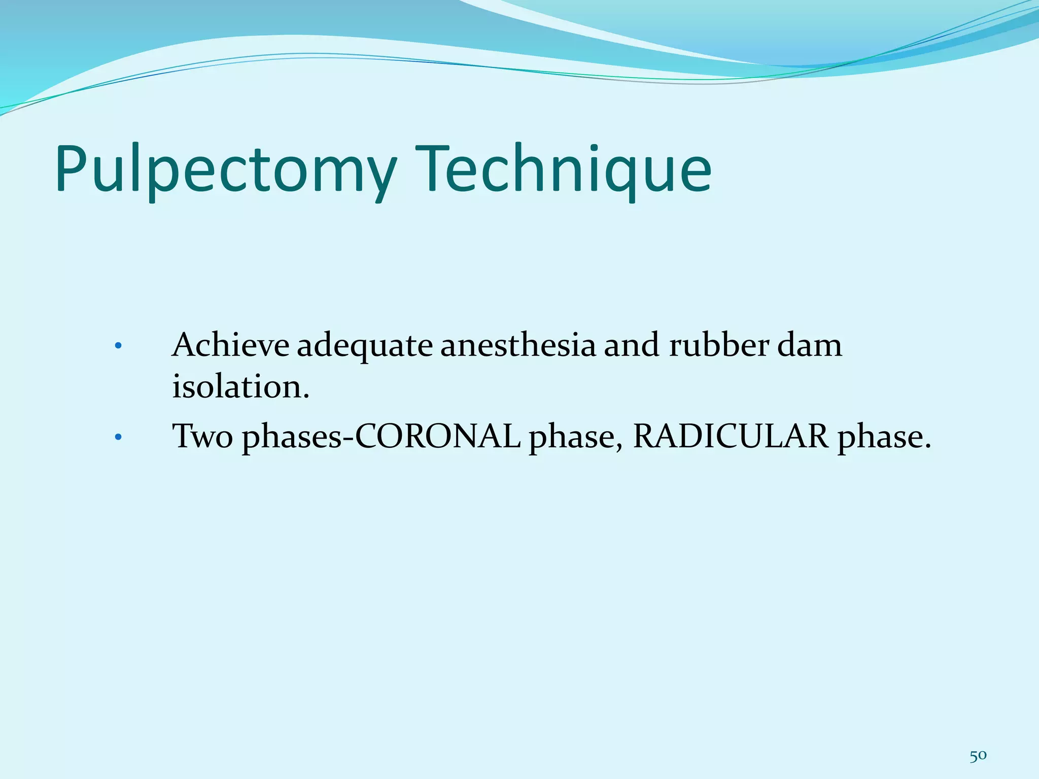 Pulpectomy | PPTX