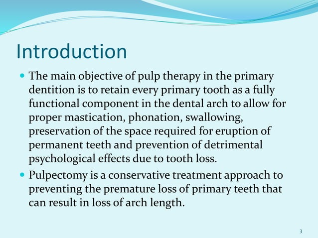 Pulpectomy | PPTX