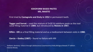 PULPECTOMY IN PEDIATRIC DENTISTRY | PPTX