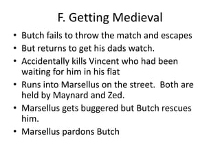 Pulp Fiction Narration | PPT