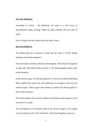 Pulp / rotary endodontic courses by indian dental academy | DOC