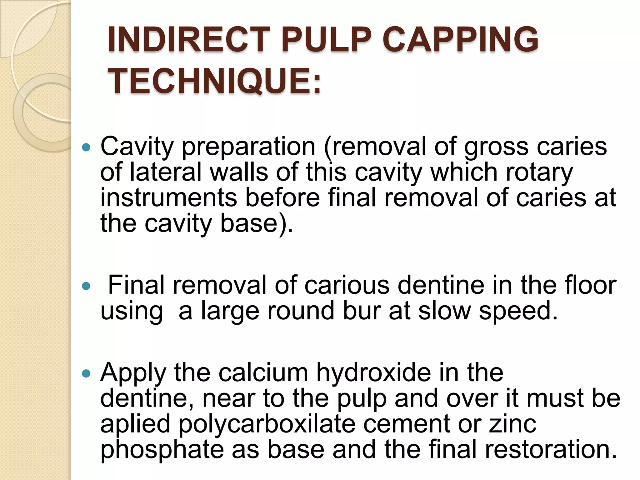 Pulp irritants and pulpal response to irritants | PPTX