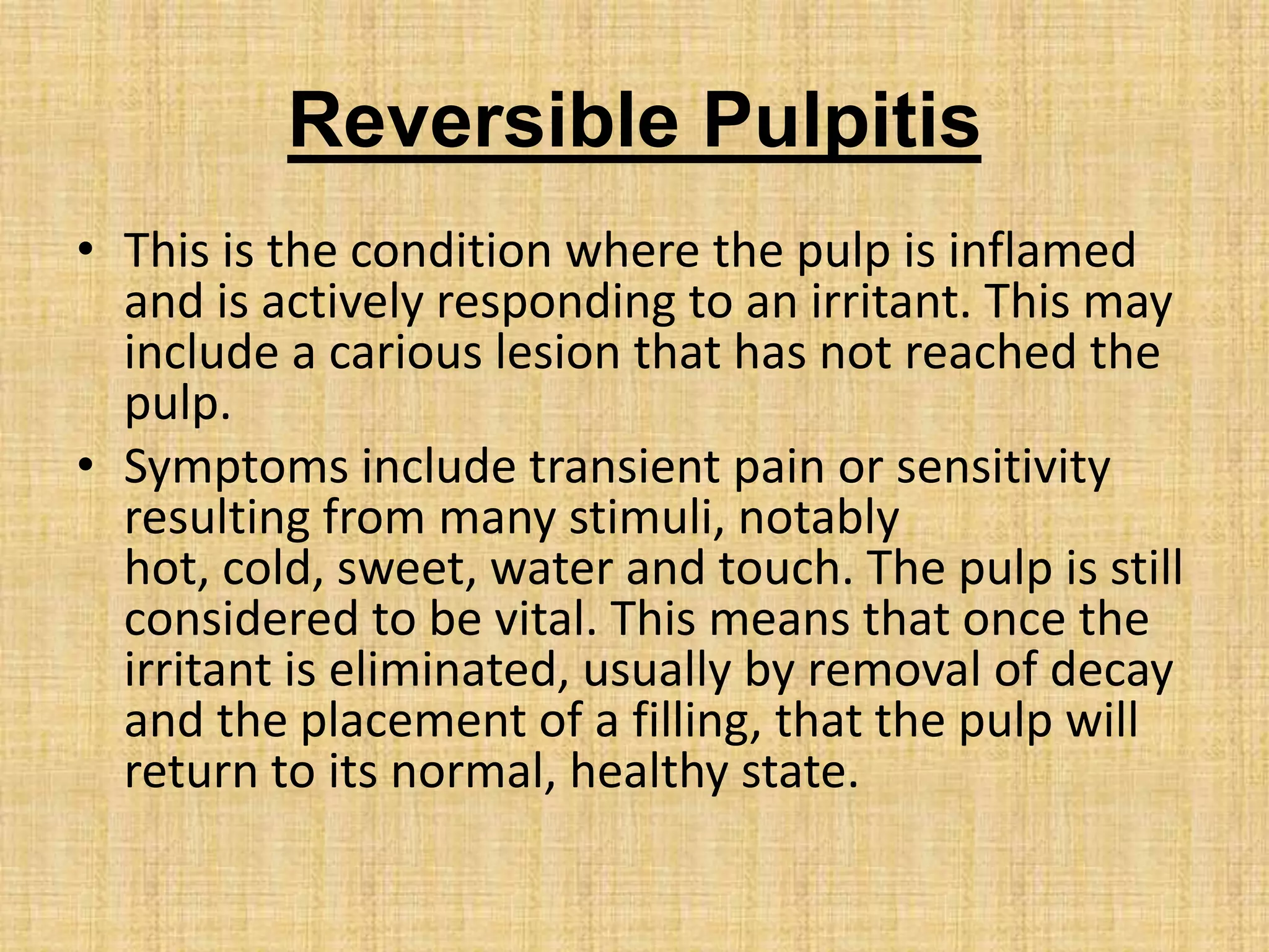 Pulpitis | PPTX