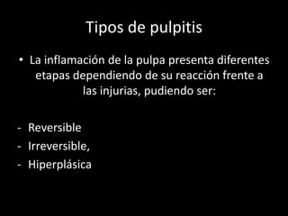 Pulpitis Aguda. Diagnostico | PPTX