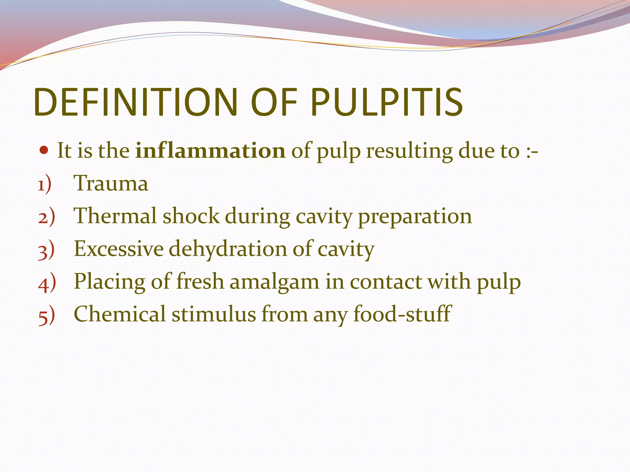 Pulpitis | PPTX