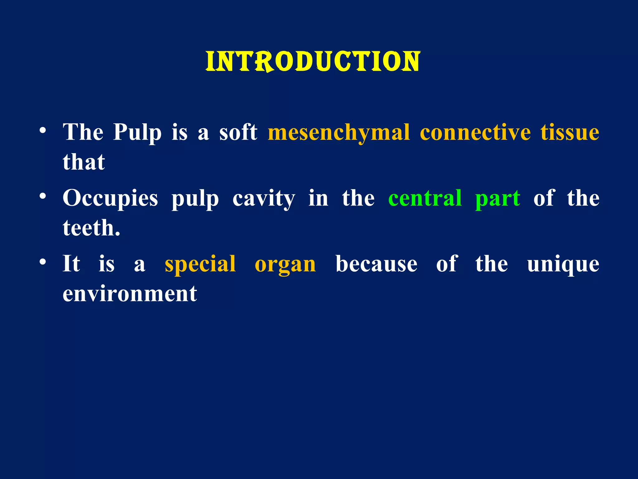 Dental Pulp | PPT