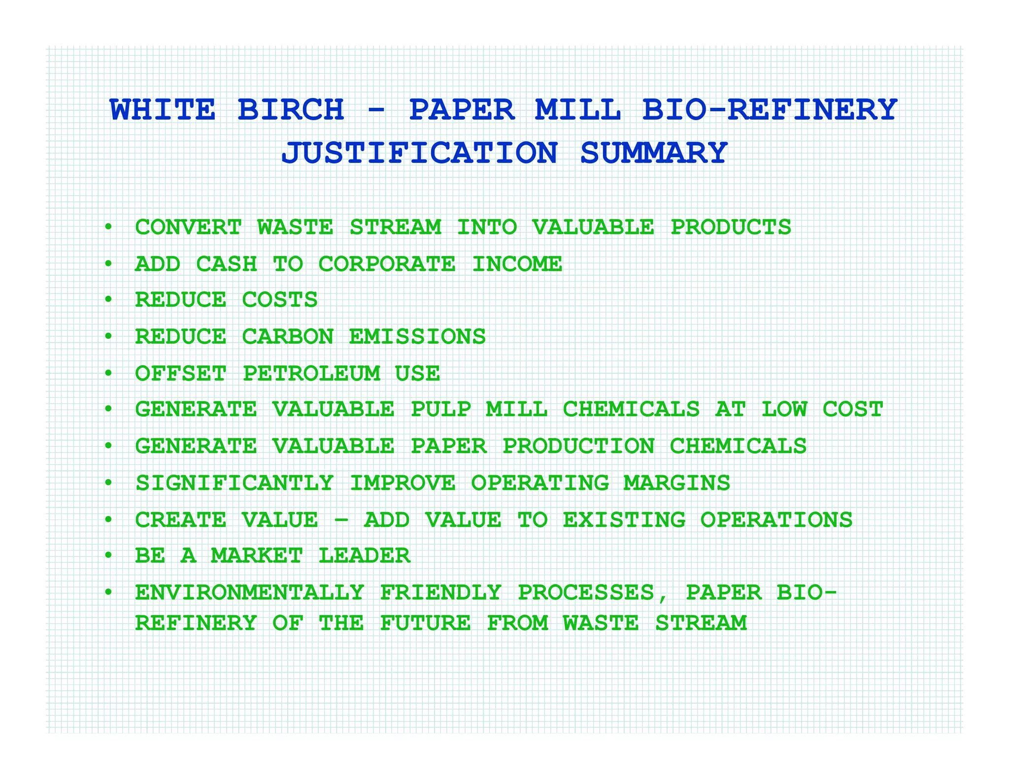 Pulp Mill Sludge Ethanol Project[1] | PDF