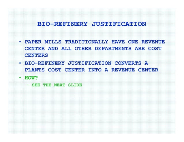 Pulp Mill Sludge Ethanol Project[1] | PDF