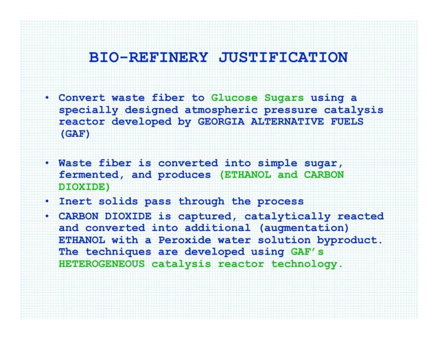 Pulp Mill Sludge Ethanol Project[1] | PDF
