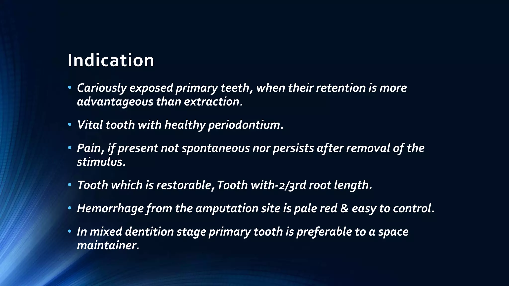 Pulpotomy | PPTX