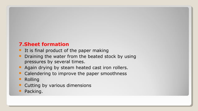 Pulp & paper industries..... | PPT
