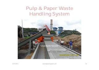 Pulp & Paper Waste Handling System | PPT