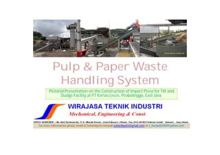 Pulp & Paper Waste Handling System