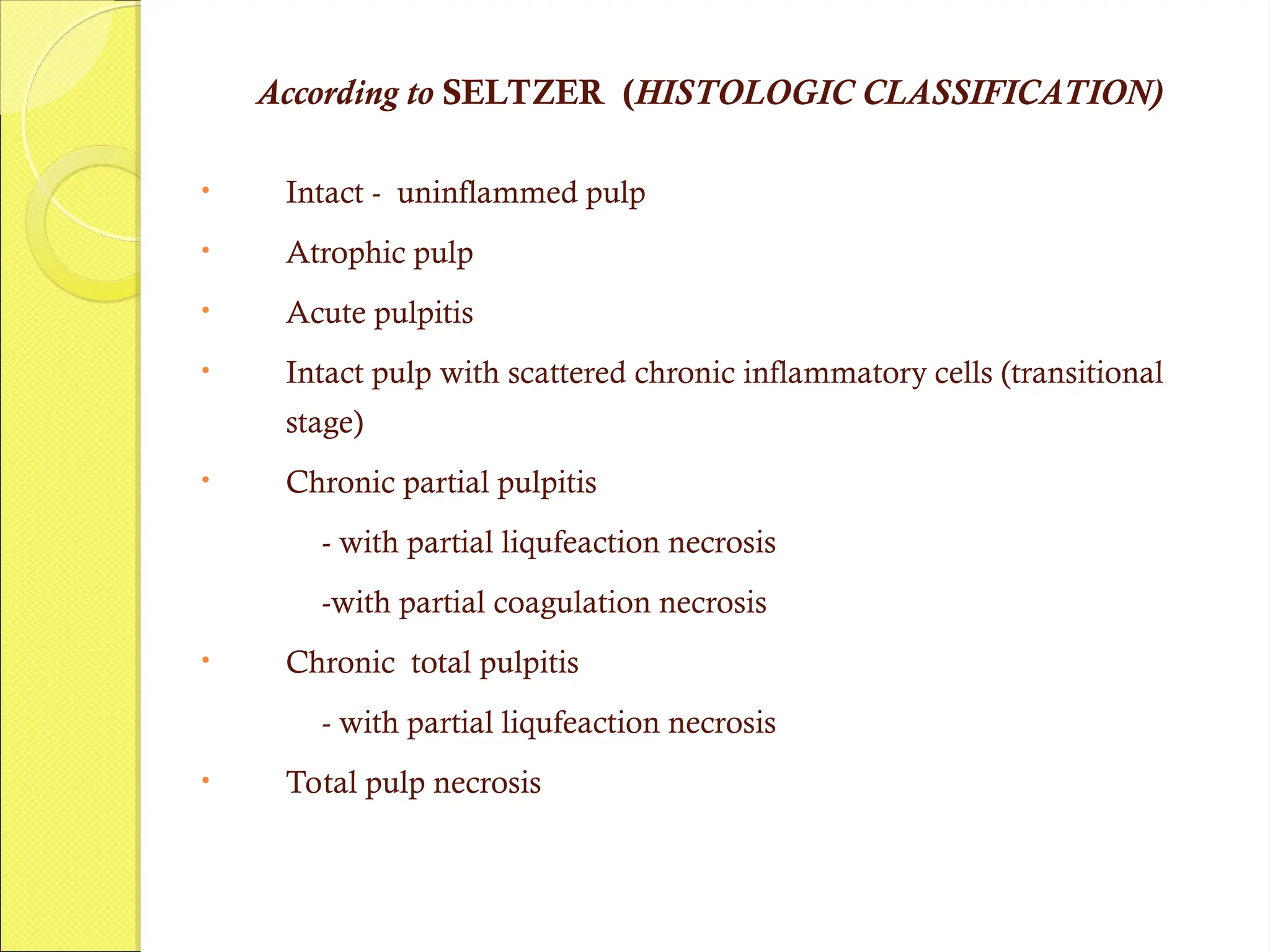Pulp and periapical pathology presntation part 1 | PPT