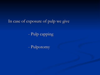 Pulp Protection | PPT