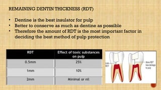 Basic goal of conservative dentistry is to preserve the health of ...