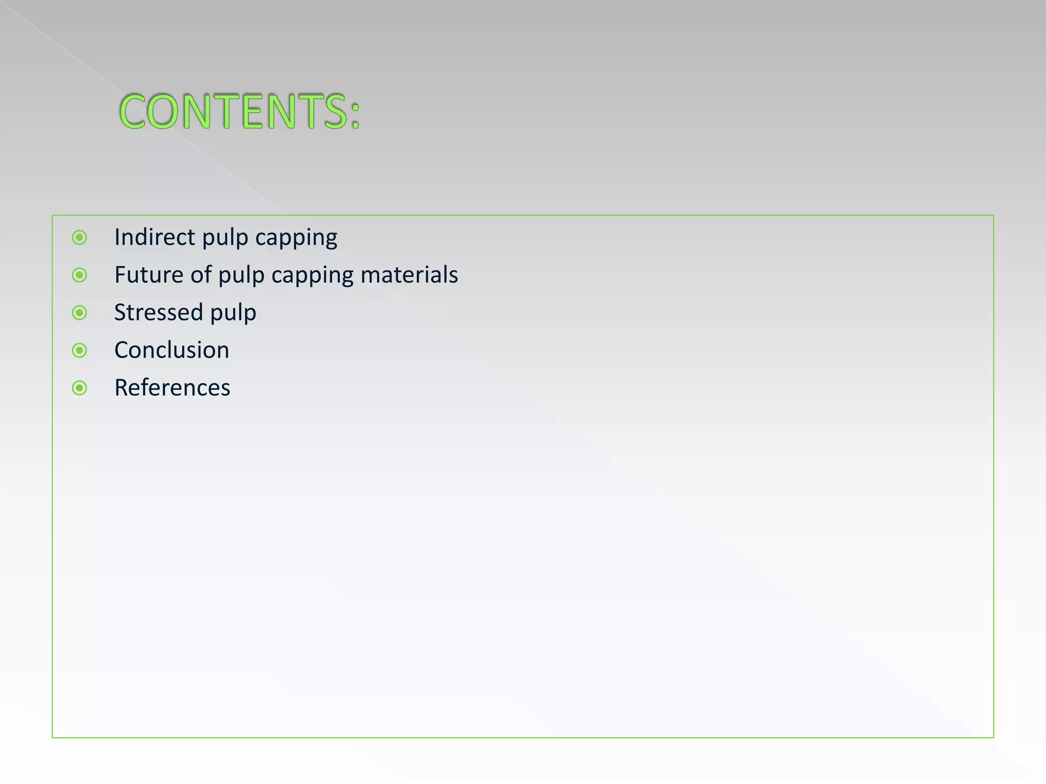 Pulp protection in operative dentistry | PPTX