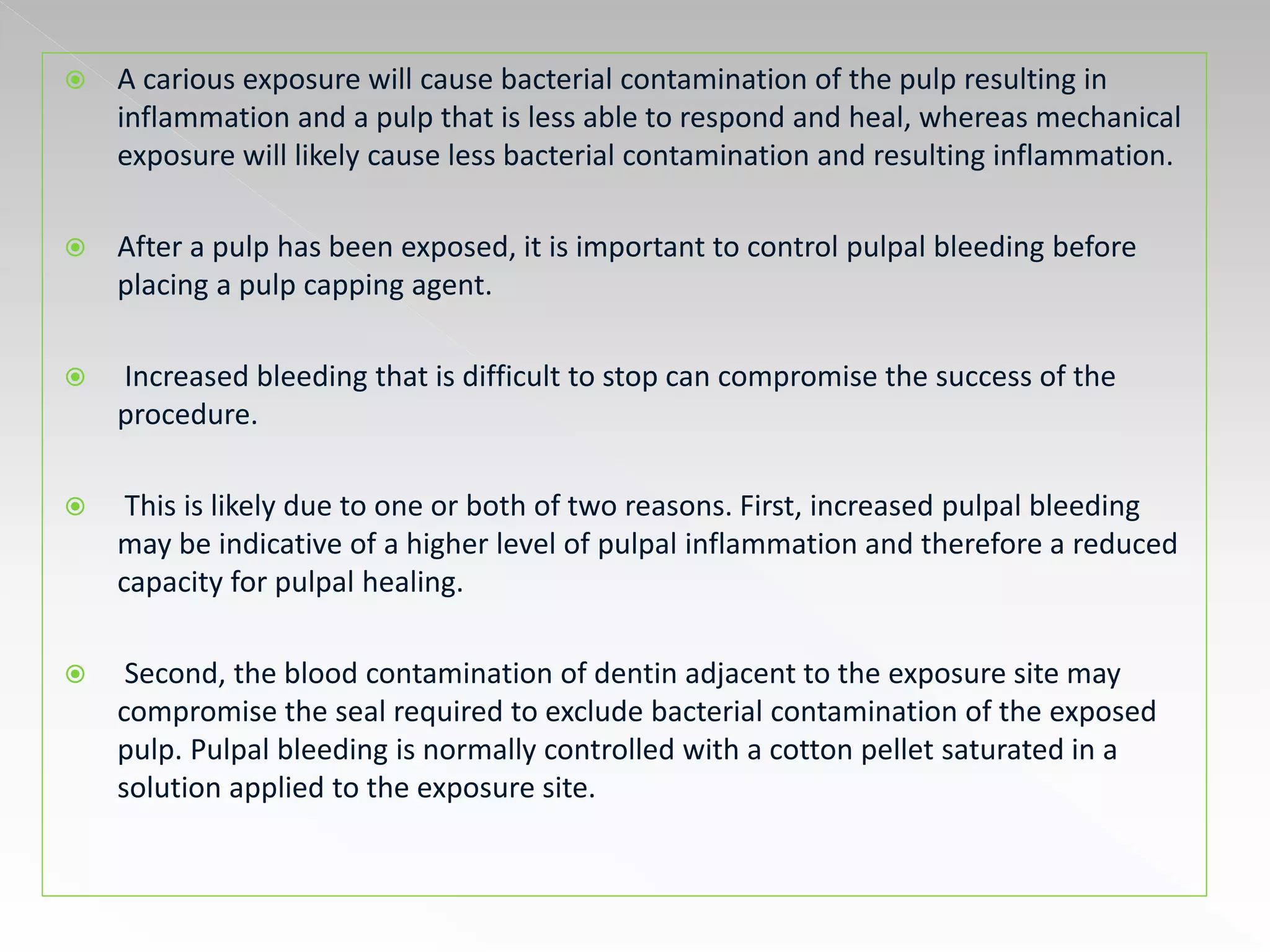 Pulp protection in operative dentistry | PPTX
