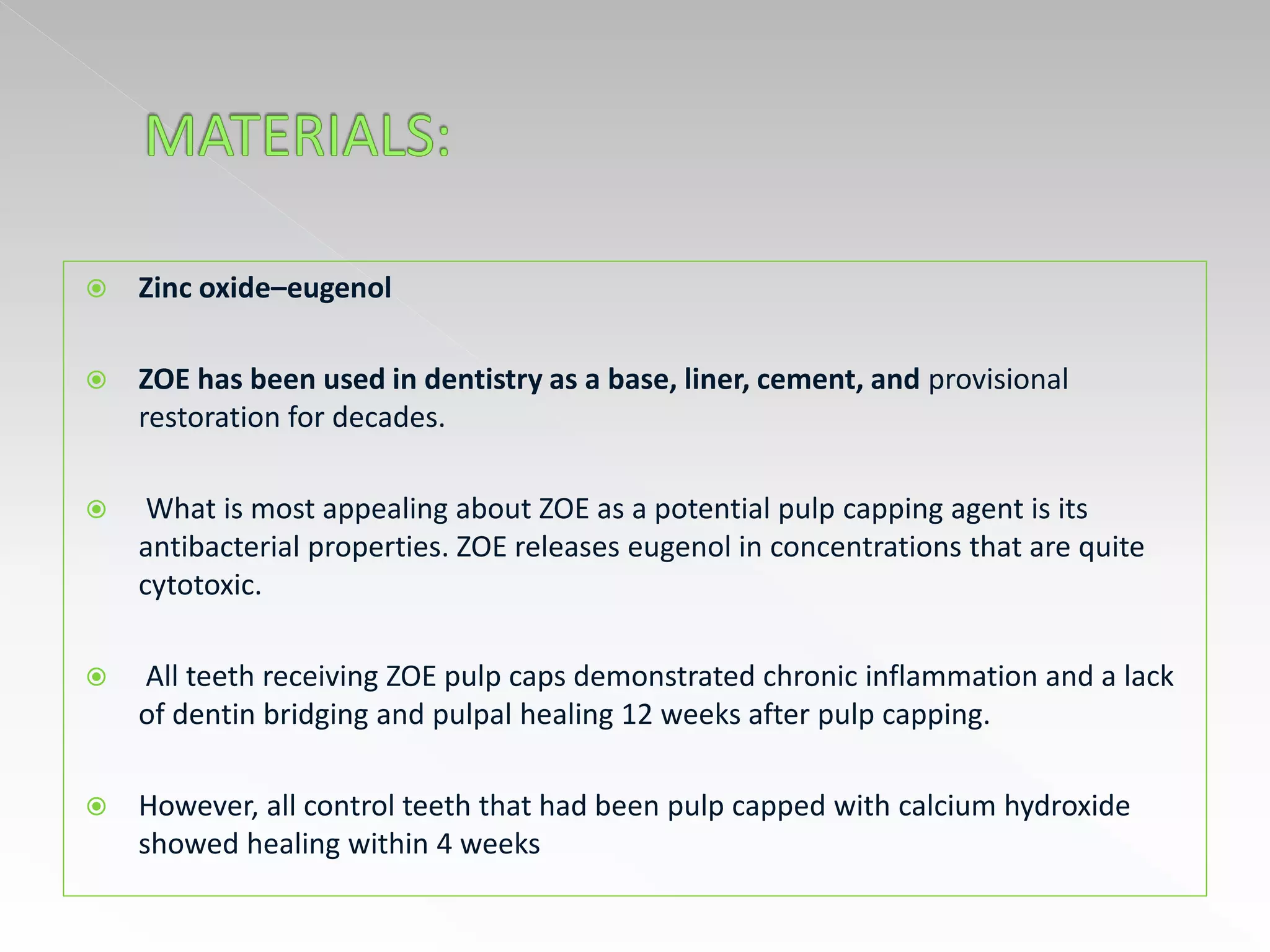 Pulp protection in operative dentistry | PPTX
