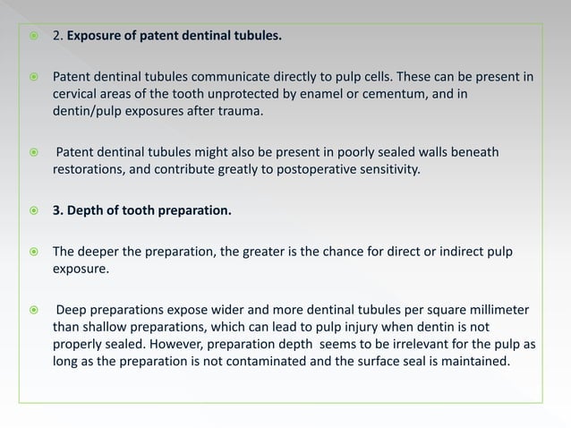 Pulp protection in operative dentistry | PPTX