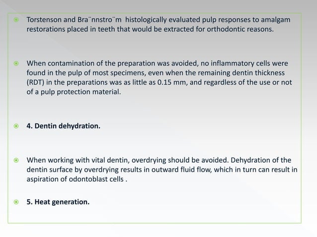 Pulp protection in operative dentistry | PPTX