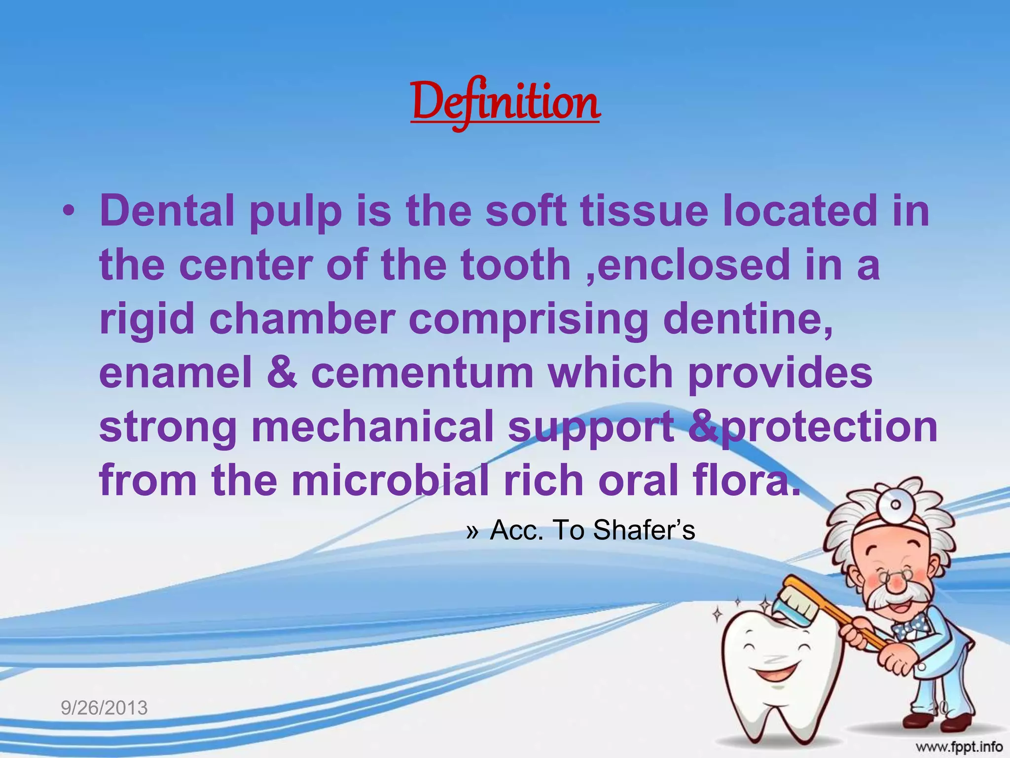 Pulp & pulpal diseases | PPTX