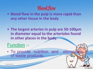 Pulp & pulpal diseases | PPTX