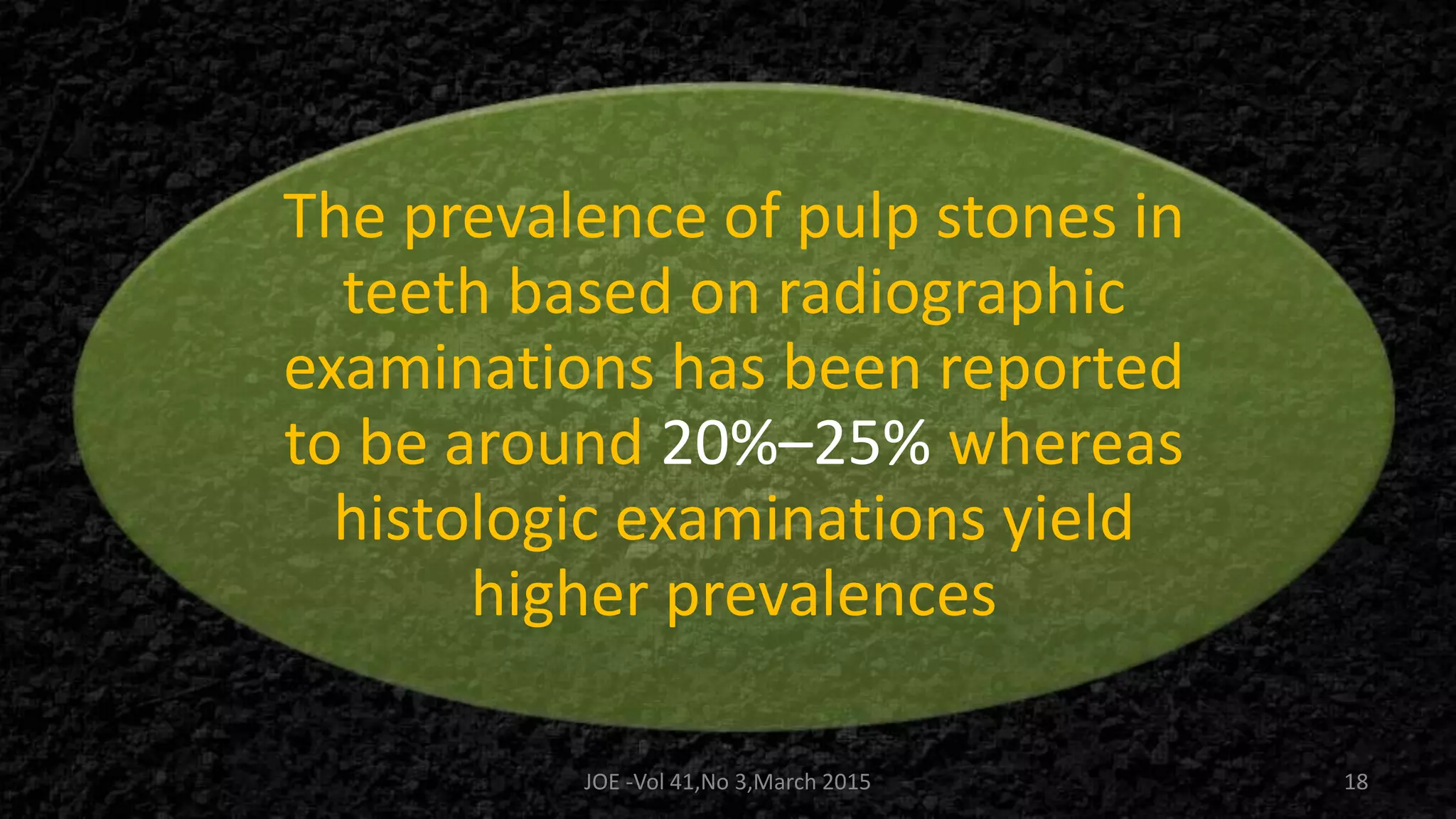 Pulp stone | PPTX