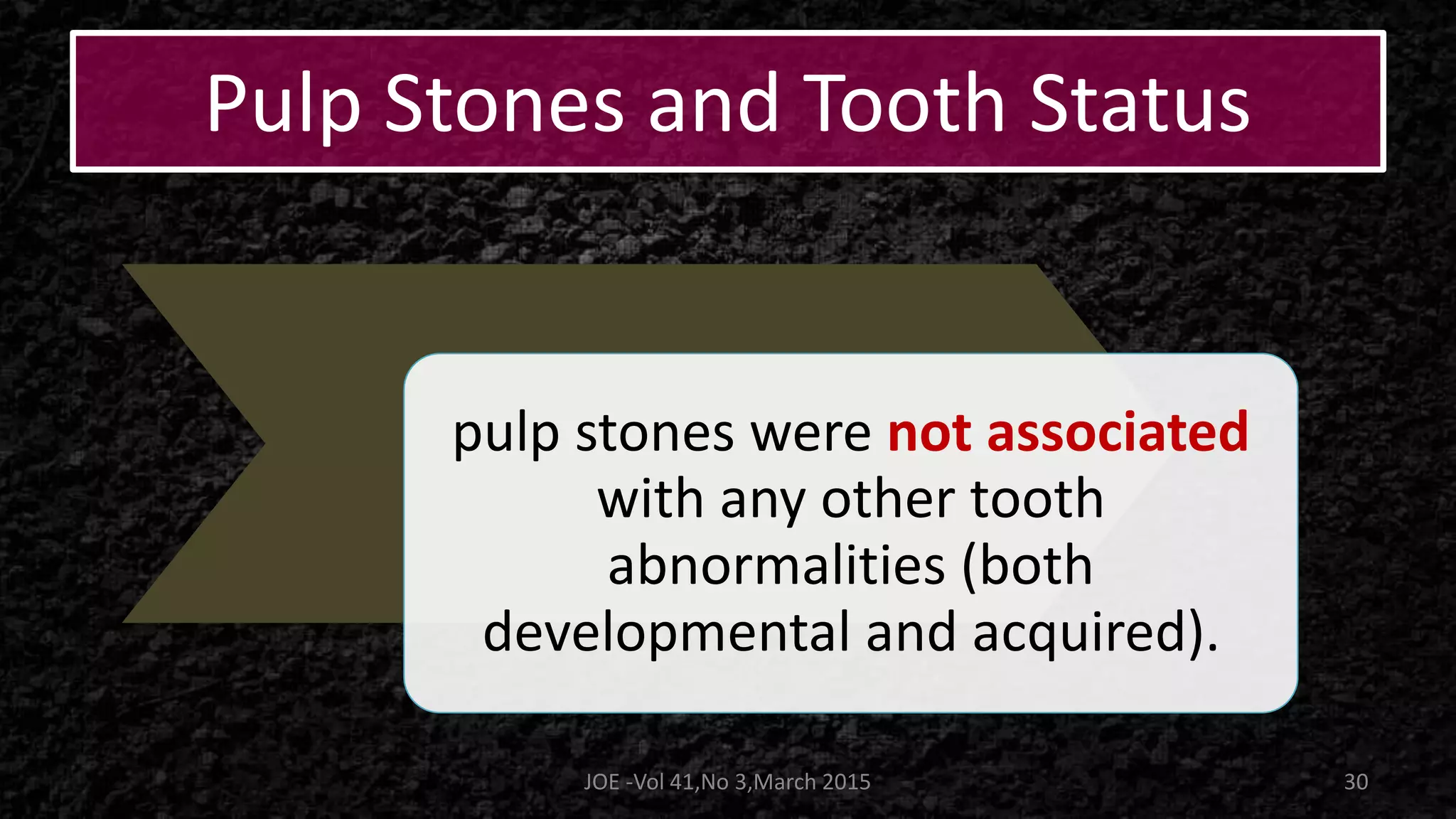 Pulp stone | PPTX