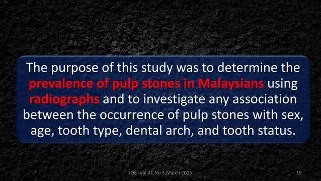 Pulp stone | PPTX
