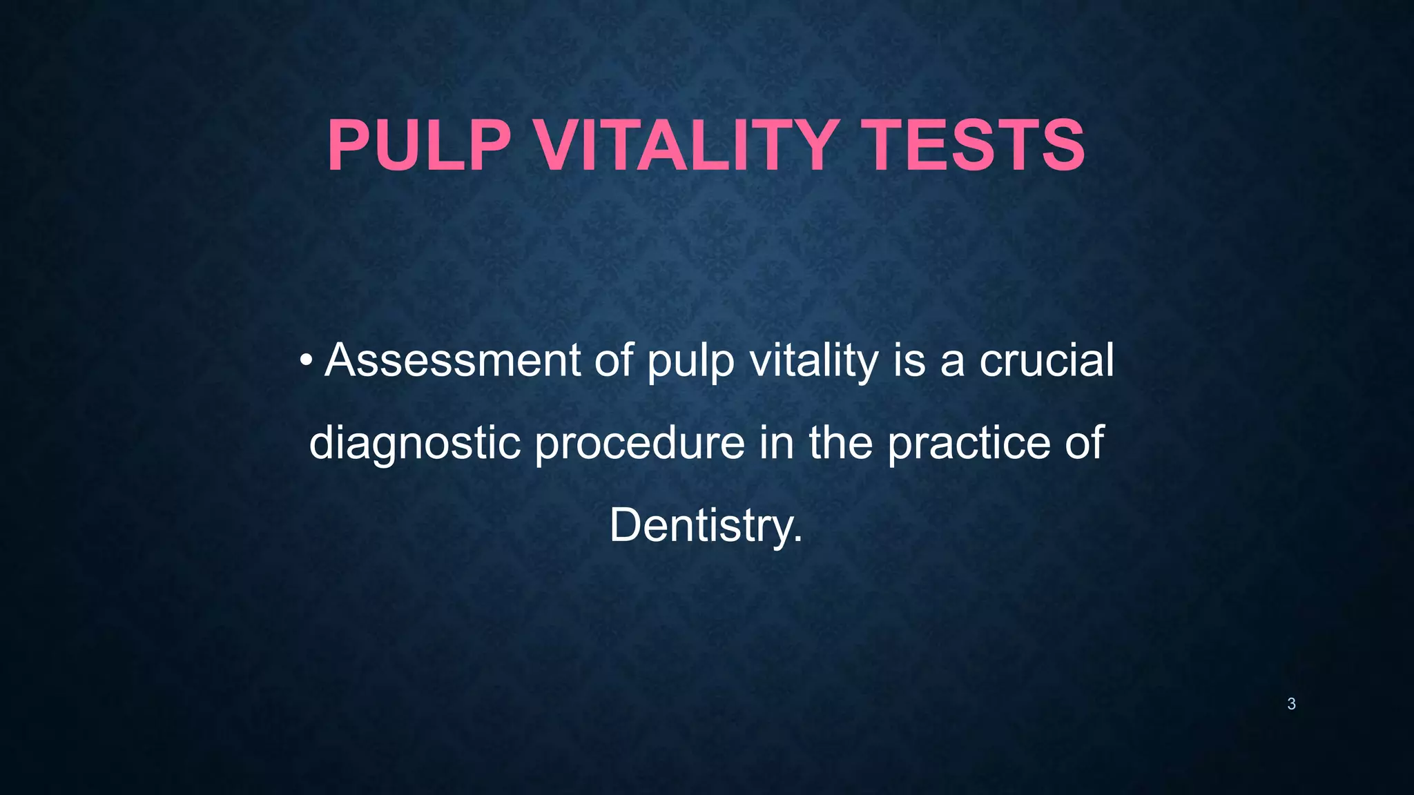 DR SHAKIR Pulp testing | PPTX
