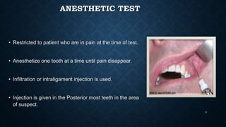DR SHAKIR Pulp testing | PPTX