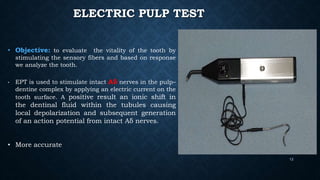 DR SHAKIR Pulp testing | PPTX