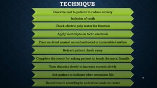 DR SHAKIR Pulp testing | PPTX
