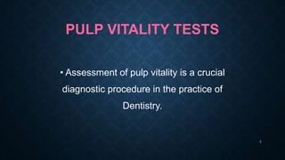 DR SHAKIR Pulp testing | PPTX