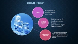 DR SHAKIR Pulp testing | PPTX