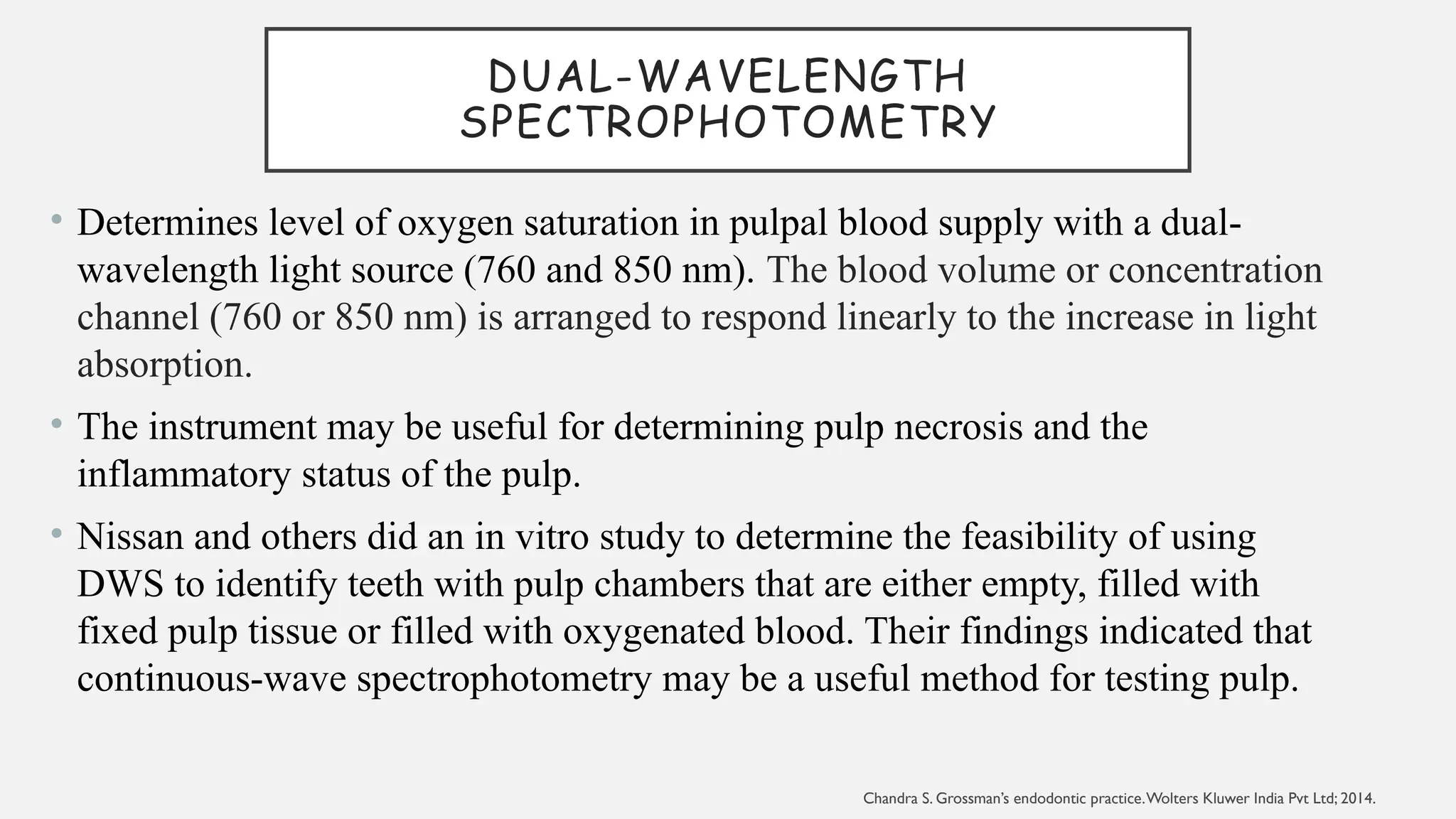 Dental Pulp Vitality Tests - Materials and Techniques | PPTX