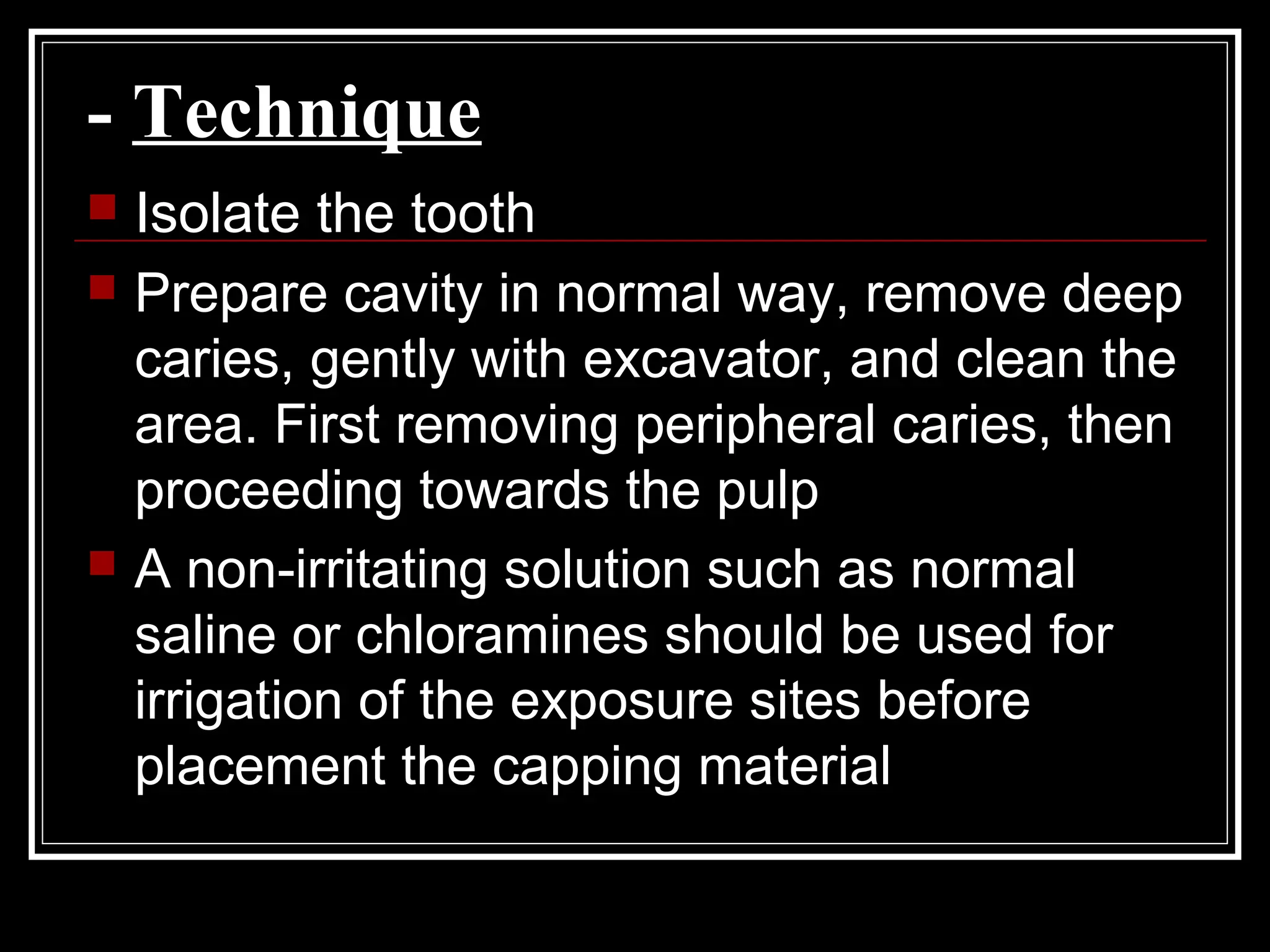 Pulp therapy for primary and young teeth | PPT