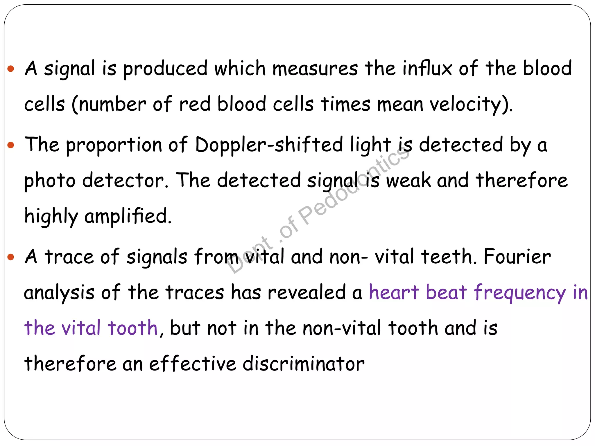 Pulp vitality test new | PPT